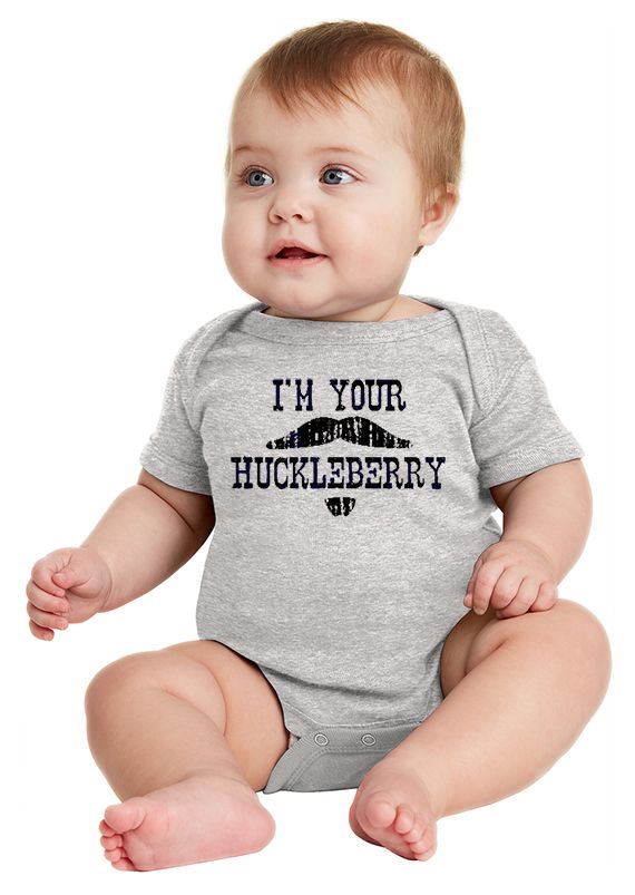 I'm Your Huckleberry Baby Bodysuit Inspire by the Movie Tombstone ...
