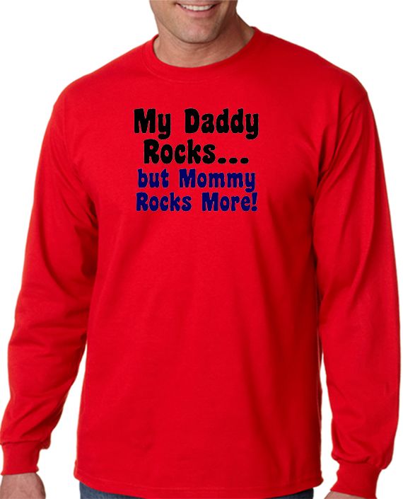 My Daddy Rocks but Mommy Rocks More – DesignerTeez