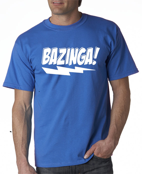 Bazinga T-shirt - The Big Bang Theory Tee Shirt – DesignerTeez