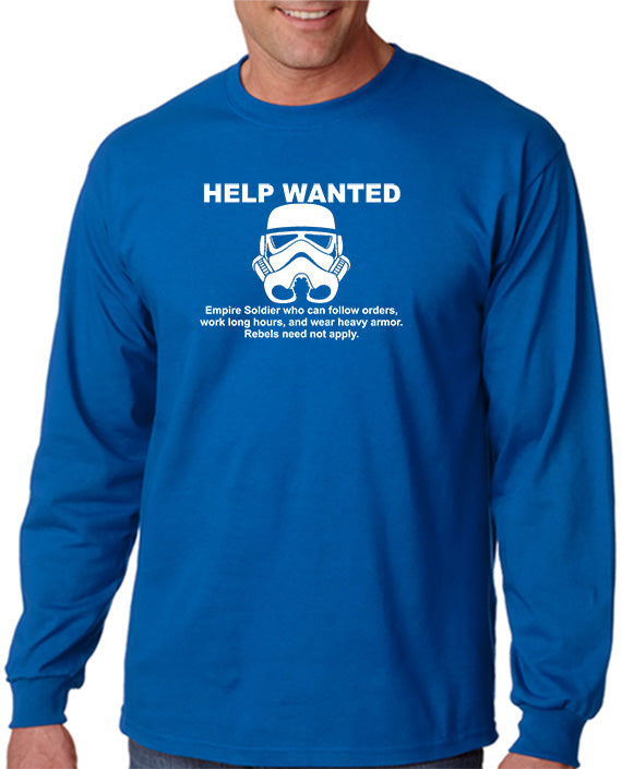 Empire Help Wanted T-shirt - Movie T-shirt - Star Wars T-shirt ...