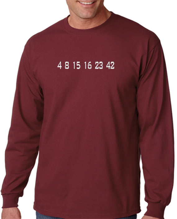 Lost Numbers Sequence T-shirt - Lost TV Show Tshirt – DesignerTeez