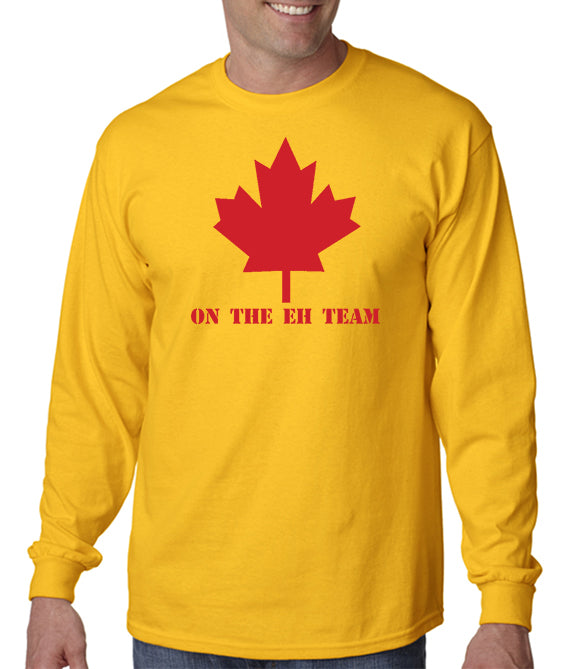 On The Eh Team T-shirt - Canadian T-shirt – DesignerTeez