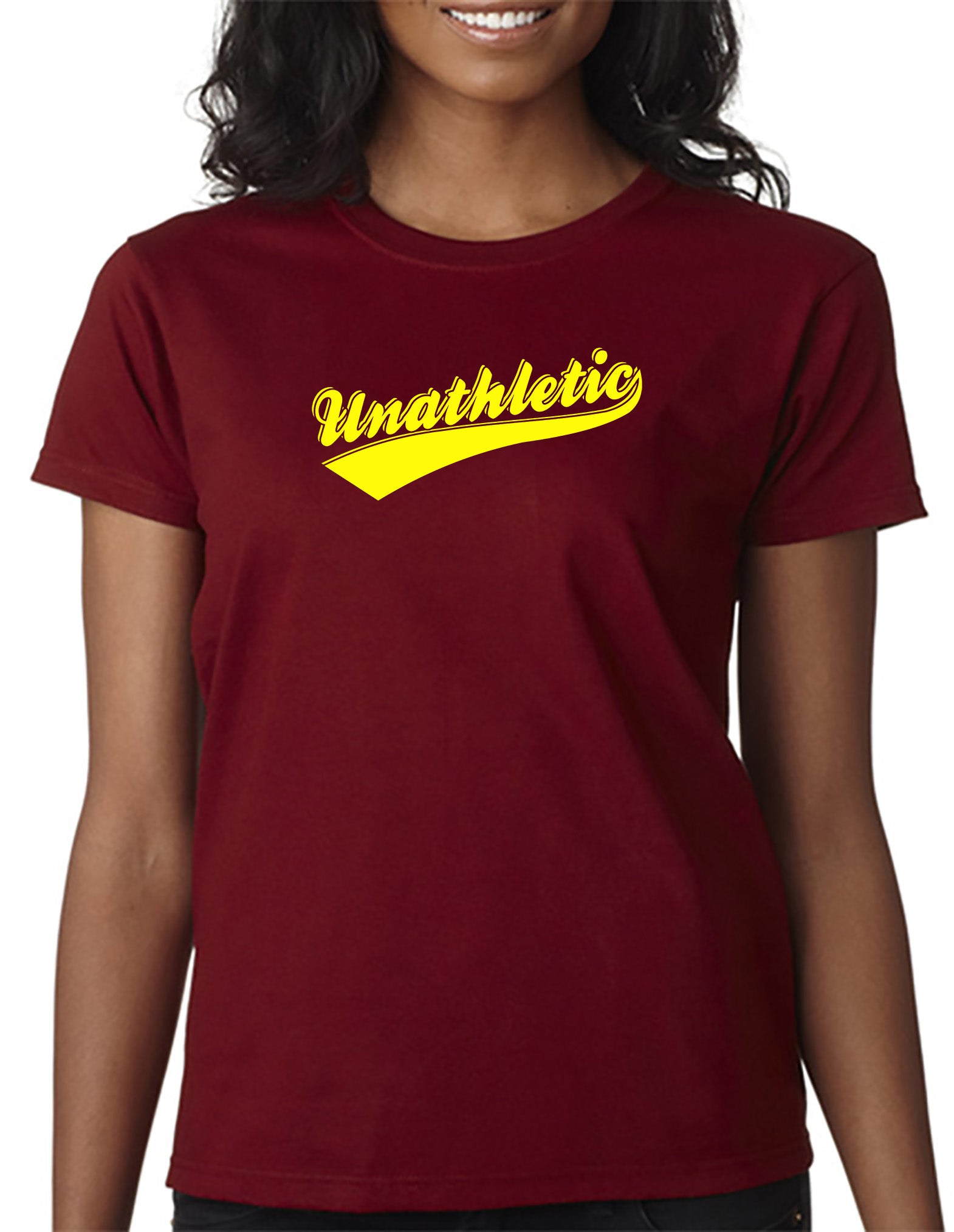 Unathletic T-shirt - Sports T-shirt – DesignerTeez