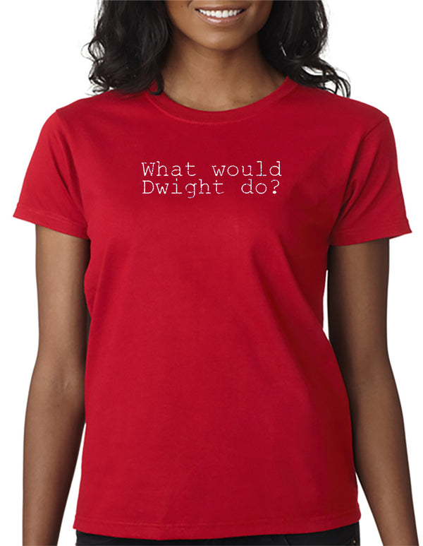 What Would Dwight Do T-shirt - The Office T-shirts – DesignerTeez