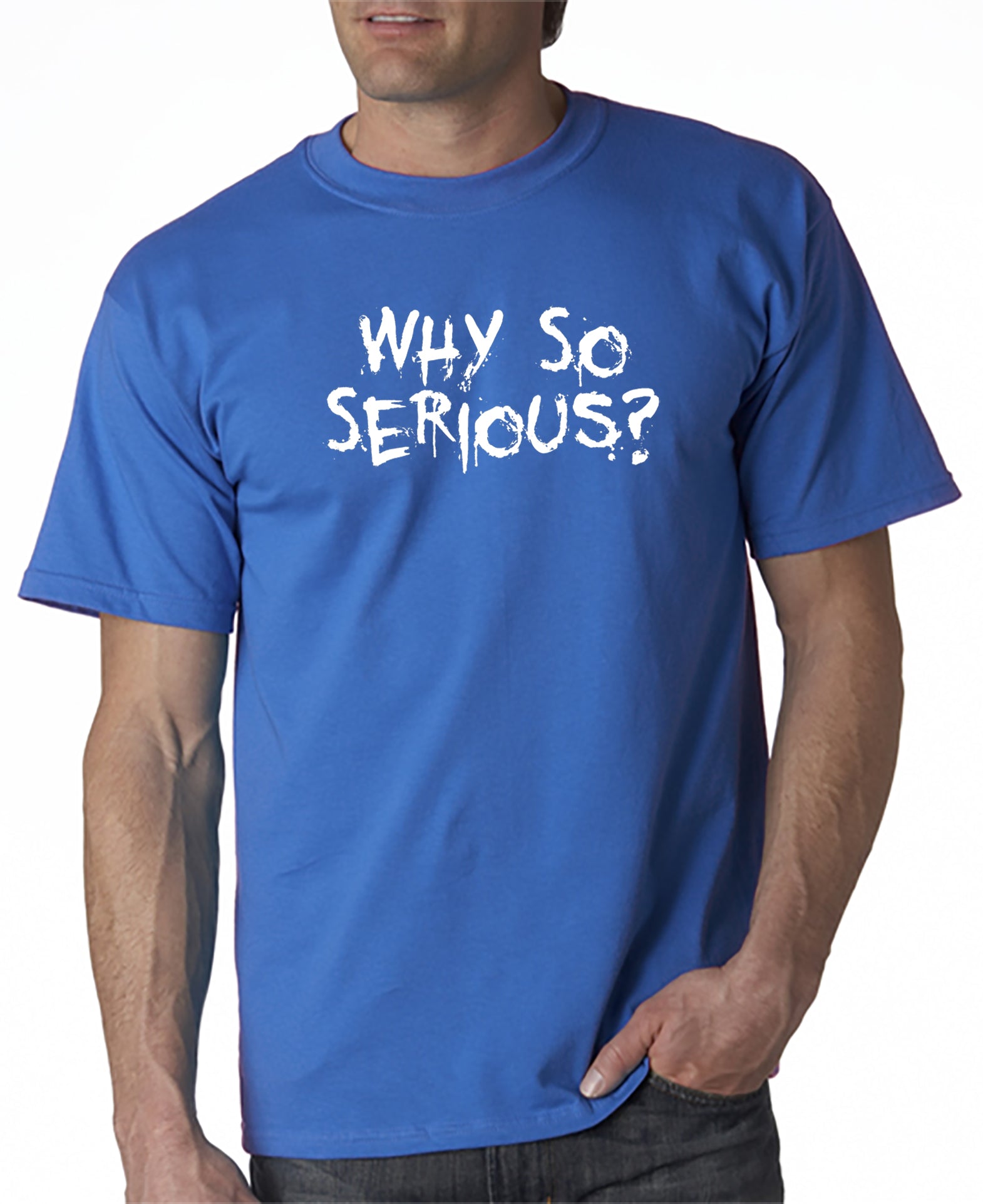 Buy Why So Serious T-shirt, Dark Knight T-shirt Online - Designer Teez ...